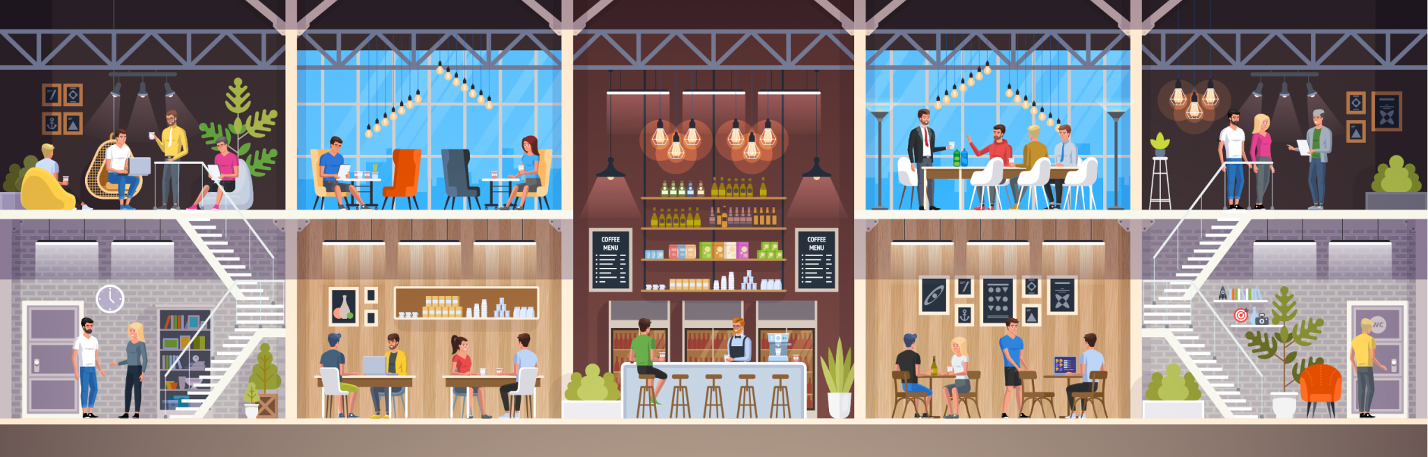4 Reasons Why Coworking Works For Your Business : HotPatch